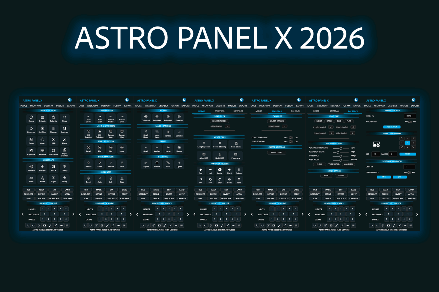 Astro Panel X 2026 – All In One Plugin For Photoshop – Astro Panel ...